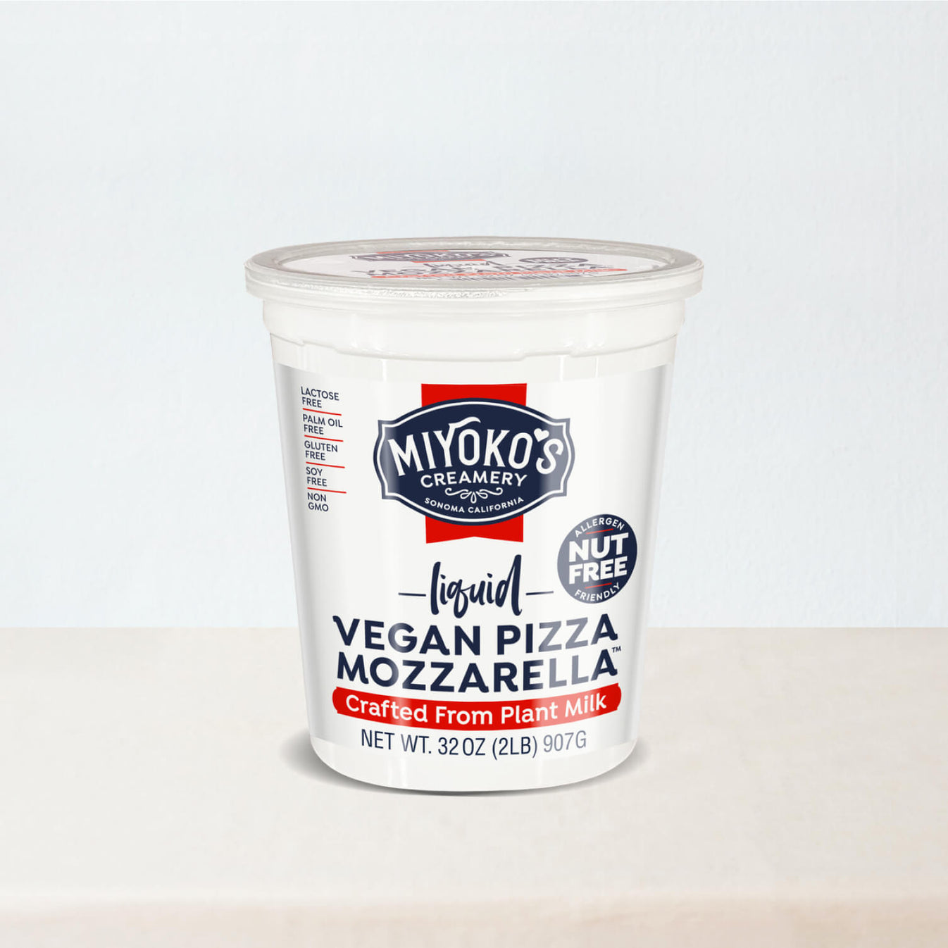 Nut Free – Pourable Pizza Mozzarella – Miyoko's Creamery